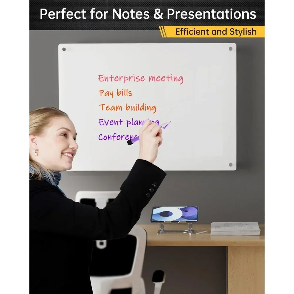 Guardmate | Office | 24x6 Blank Acrylic Dryerase Board Clear Wallmount ...